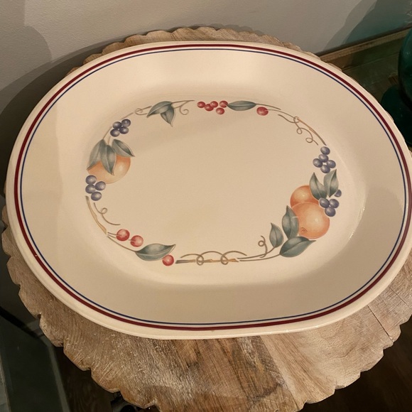 Corelle | Dining | Abundance By Corelle Oval Serving Platter | Poshmark